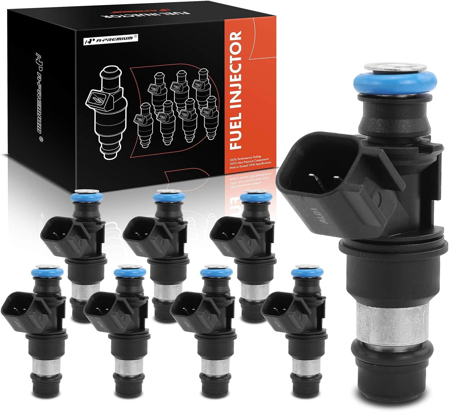 A-Premium Fuel Injectors Compatible with Chevrolet Silverado 1500 ...