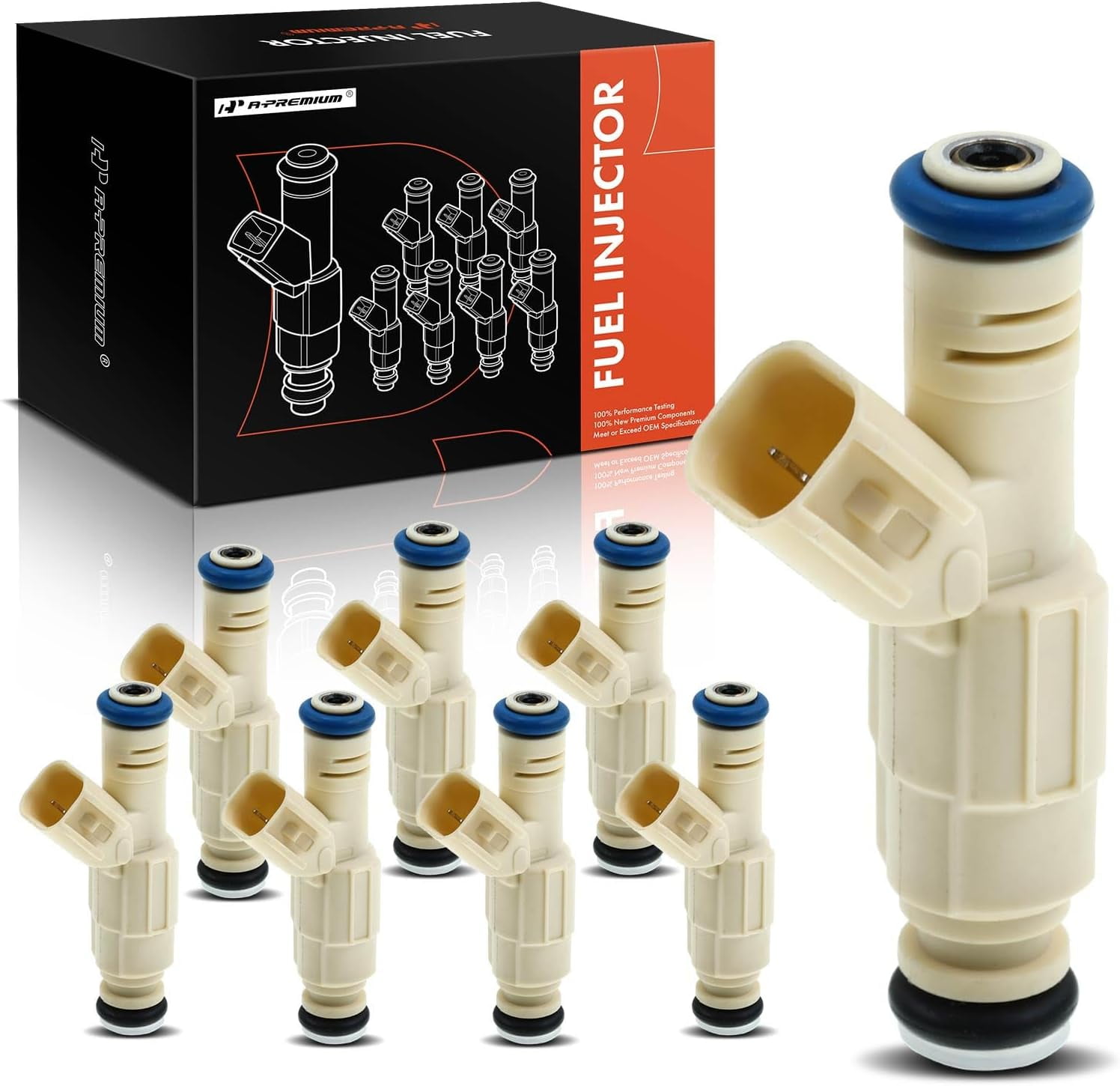 A-Premium Fuel Injectors Compatible with Ford Expedition 2003-2004, V8 ...