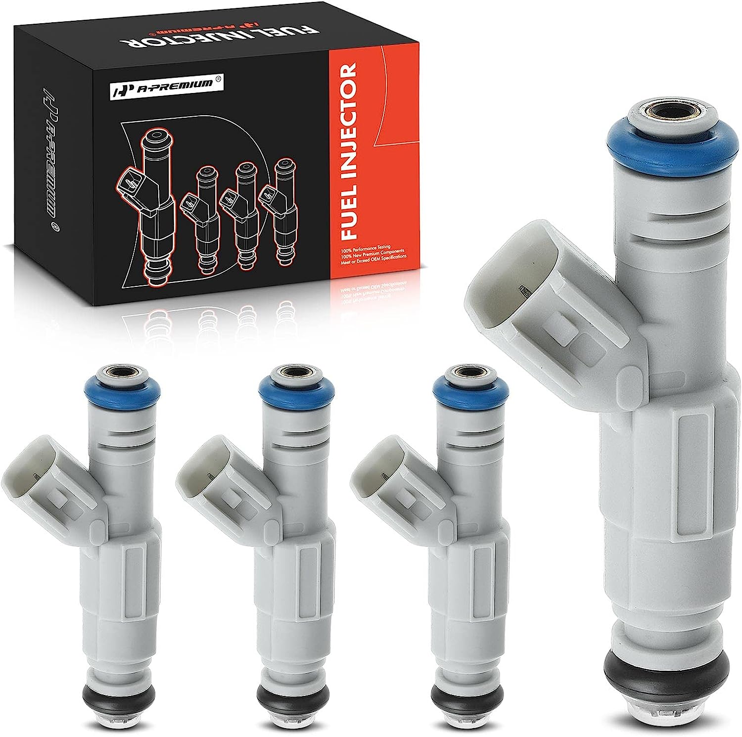 A-Premium Fuel Injectors Compatible with Ford Ranger 2001-2003 Mazda ...