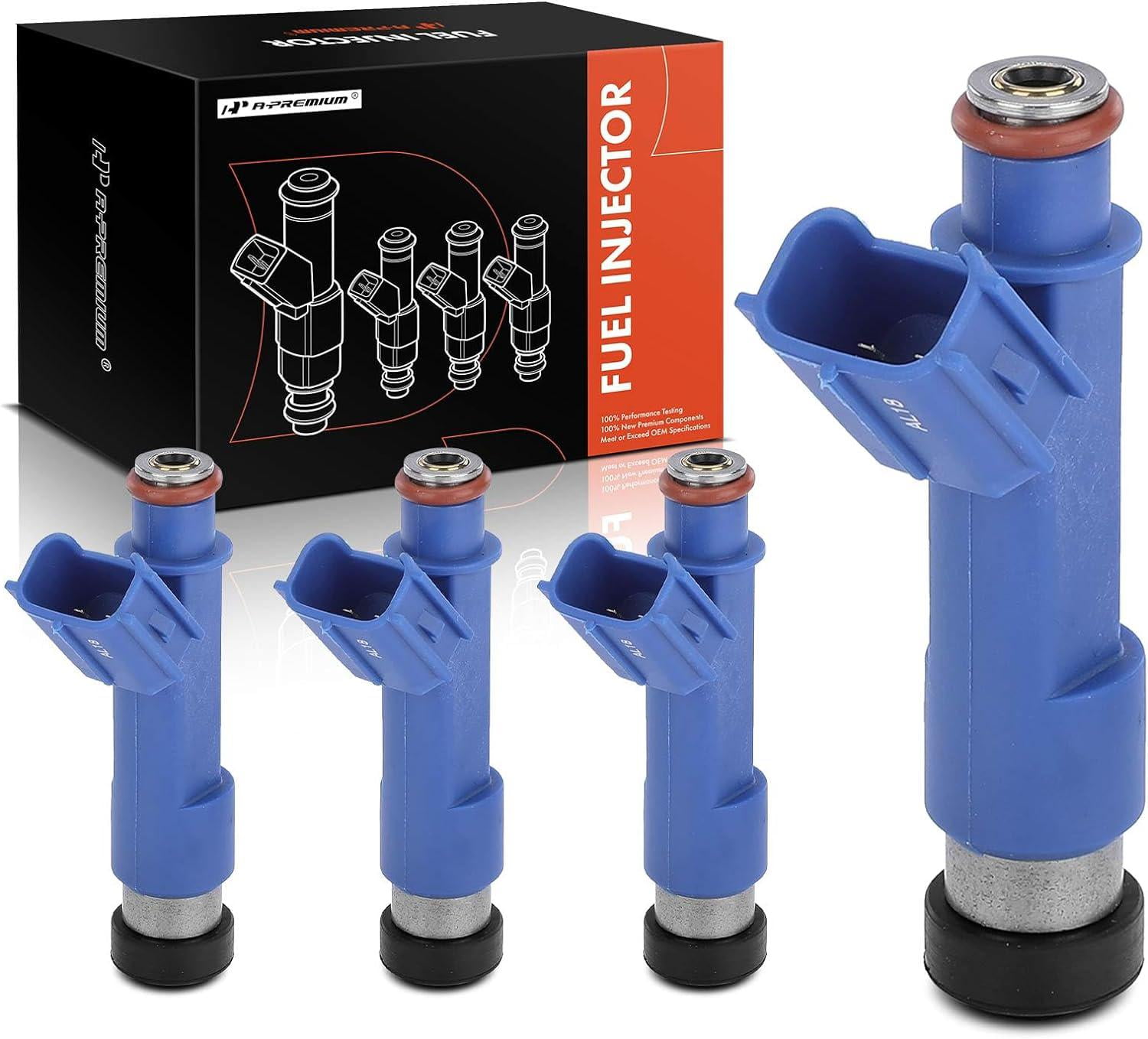 A-Premium Fuel Injectors Compatible with Toyota Yaris 2007-2018 L4 1.5L ...