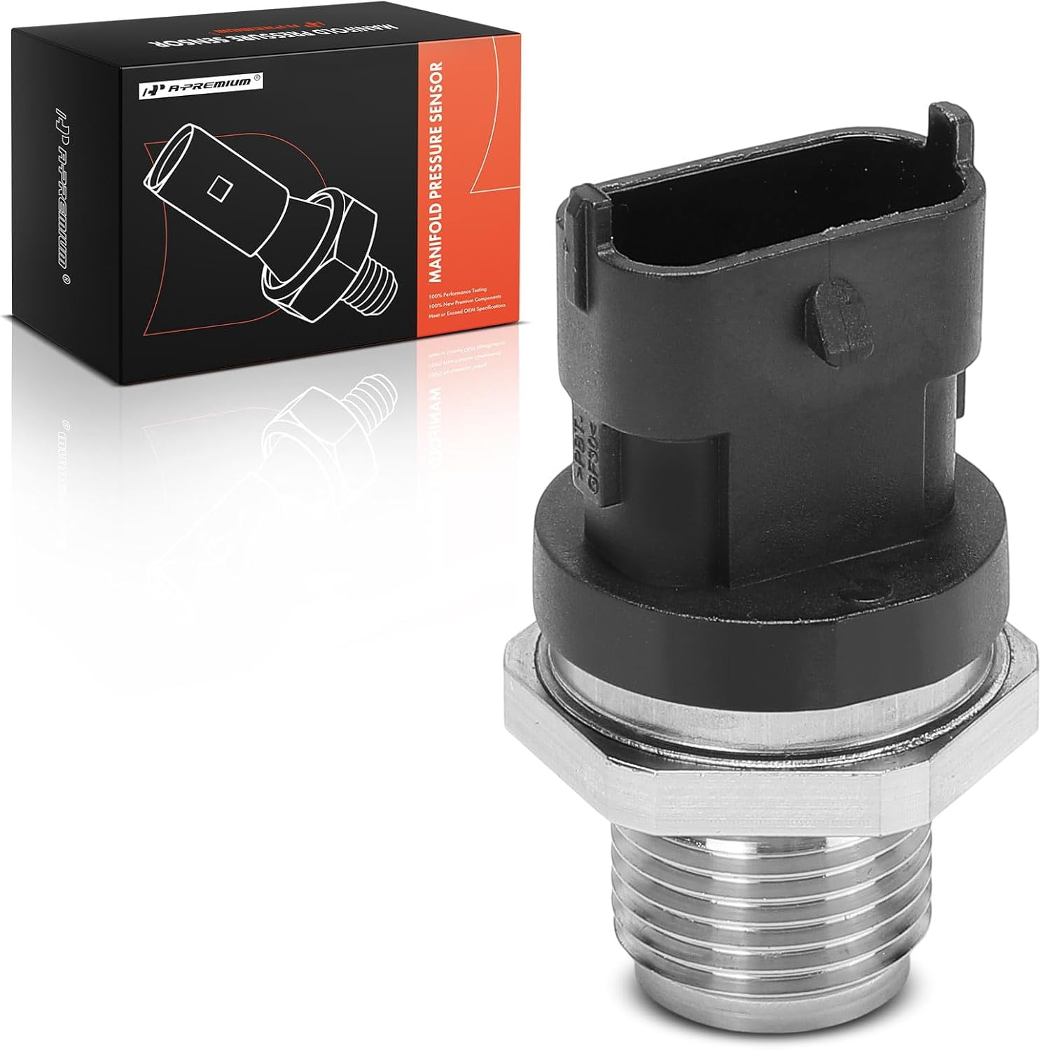 A-Premium Fuel Rail Pressure Sensor [3 Pins] Compatible with Land Rover ...