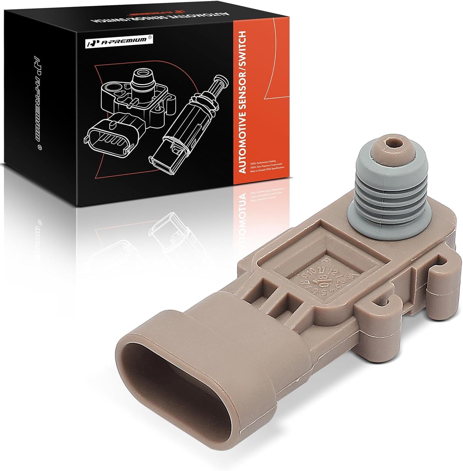 A-Premium Fuel Tank Pressure Sensor Compatible with Buick, Chevrolet ...