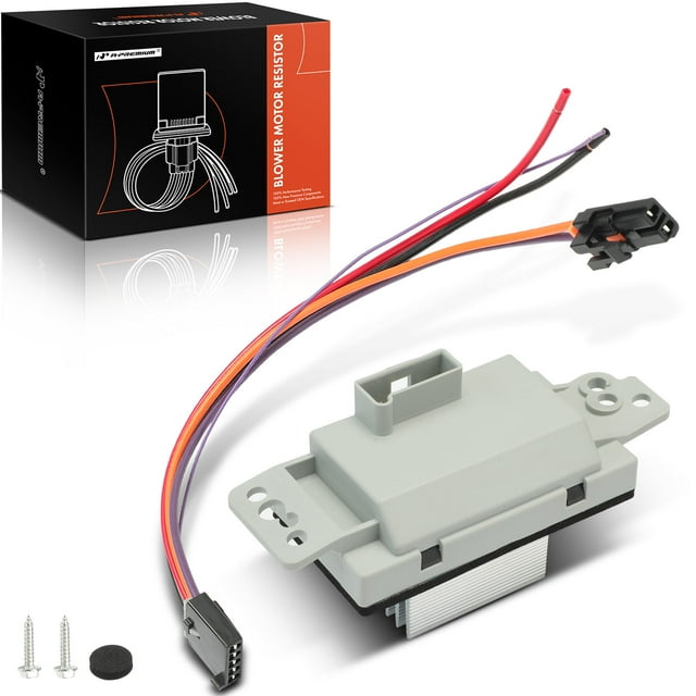 A-Premium HVAC A/C Blower Motor Resistor Complete Kit Replacement for ...