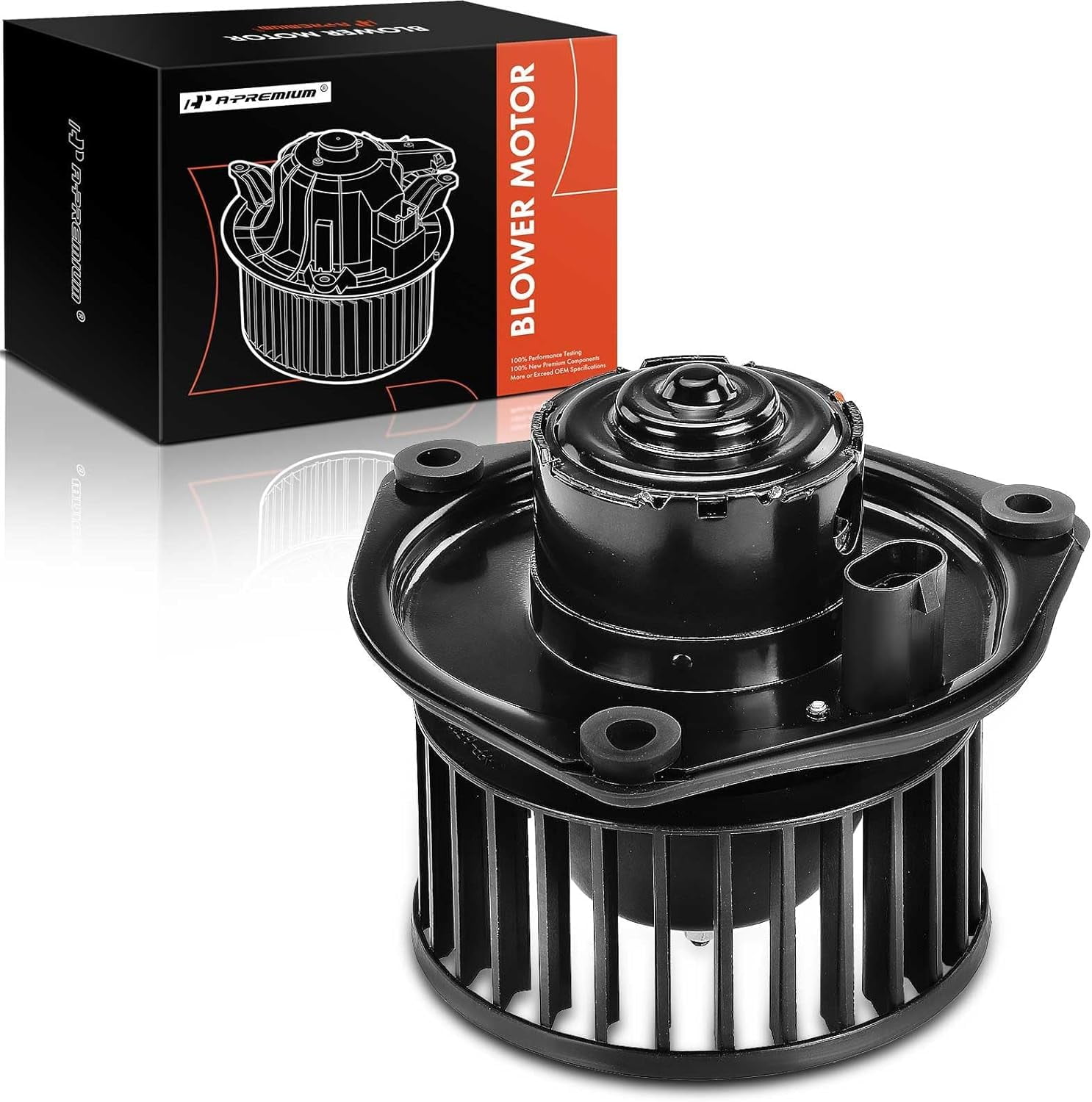 A-Premium HVAC Blower Heater Motor with Fan Cage Compatible with ...