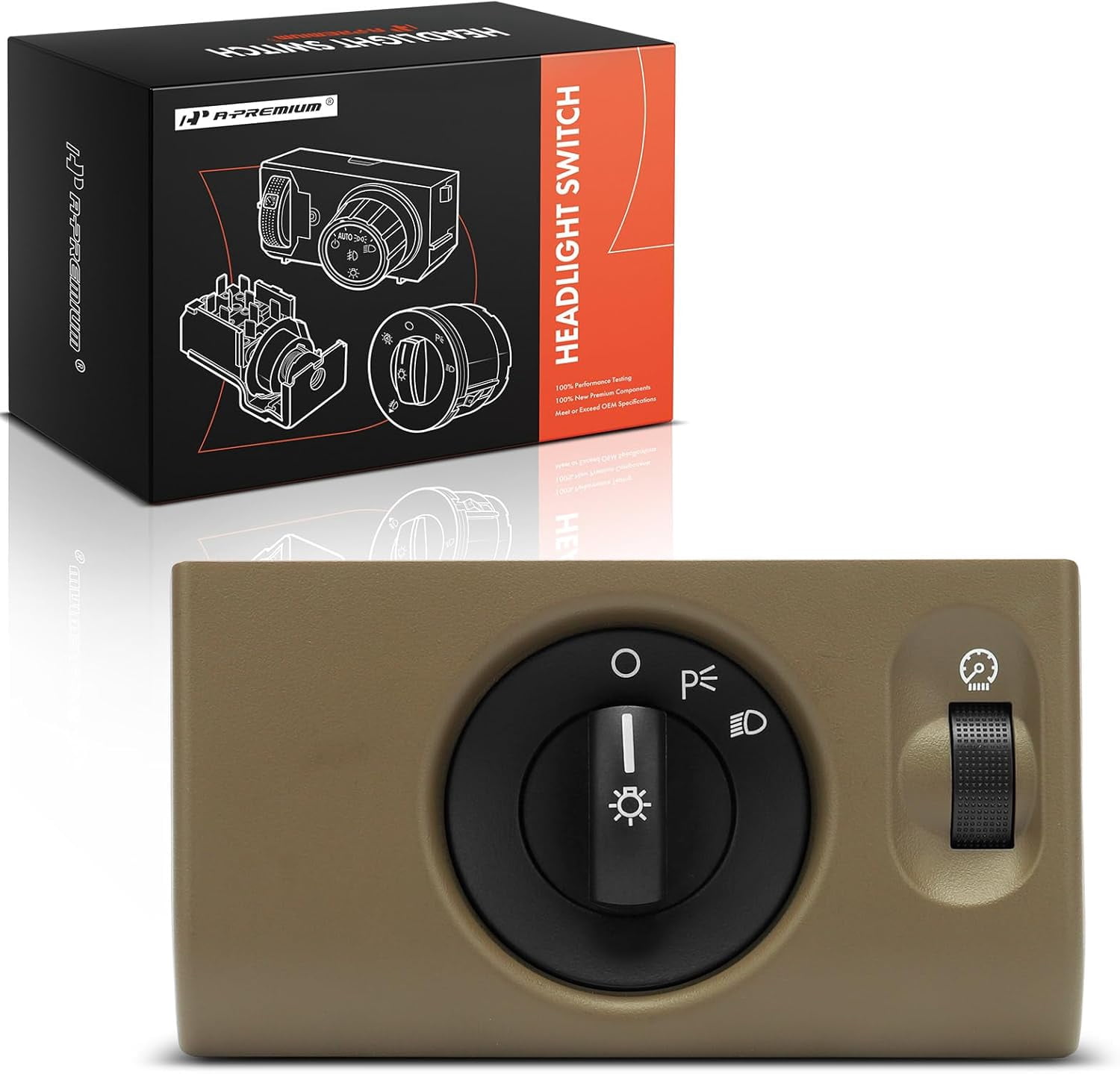 A-Premium Headlight Switch Headlamp Dimmer Switch Compatible with Ford ...