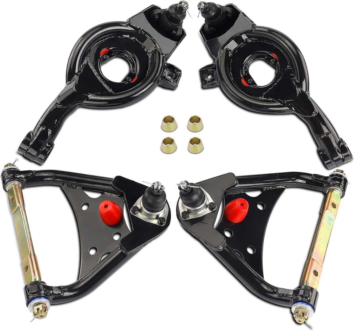 A-Premium Heavy Duty Front Upper & Lower Tubular Control Arm Kit, with ...