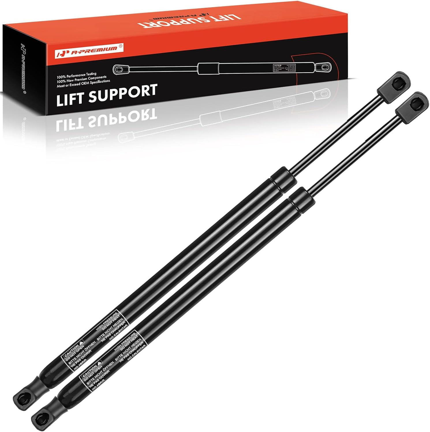 A-Premium Hood Bonnet Lift Supports Shock Struts Replacement for BMW ...