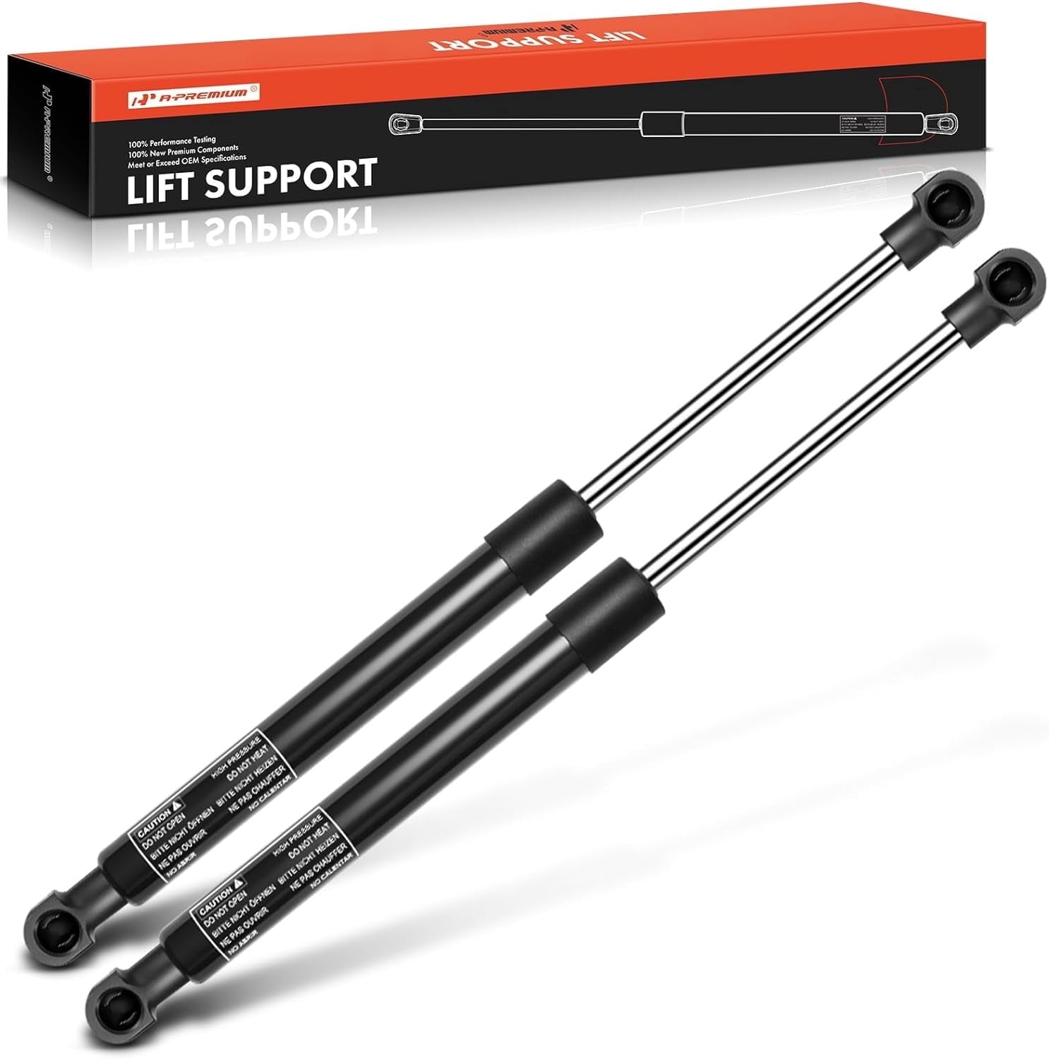 A-Premium Hood Bonnet Lift Supports Shock Struts Replacement for Land ...