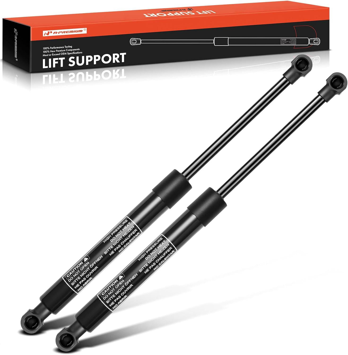 A-Premium Hood Lift Supports Shock Struts Replacement for BMW E60 E61 ...