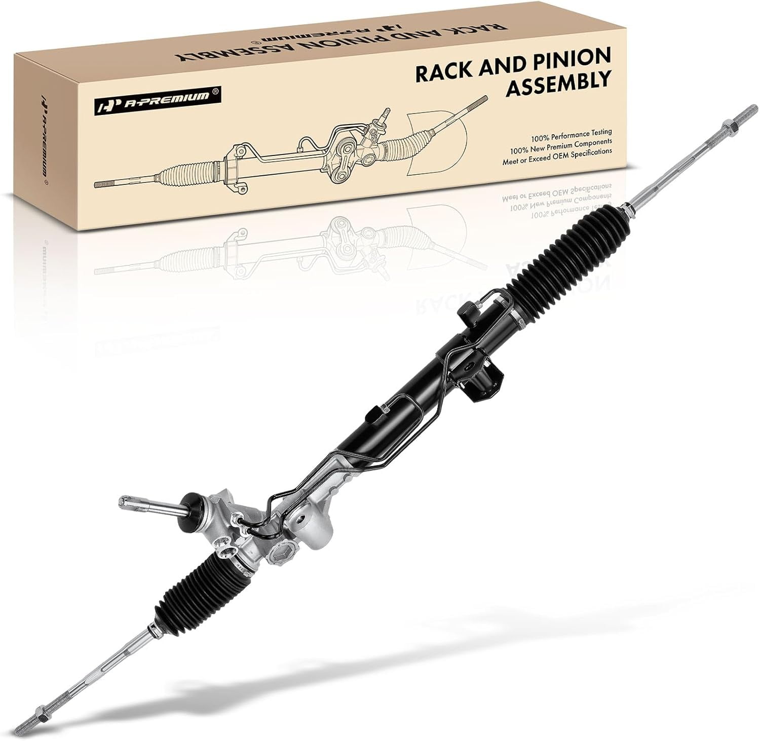 A-Premium - Hydraulic Power Steering Rack and Pinion Compatible with ...