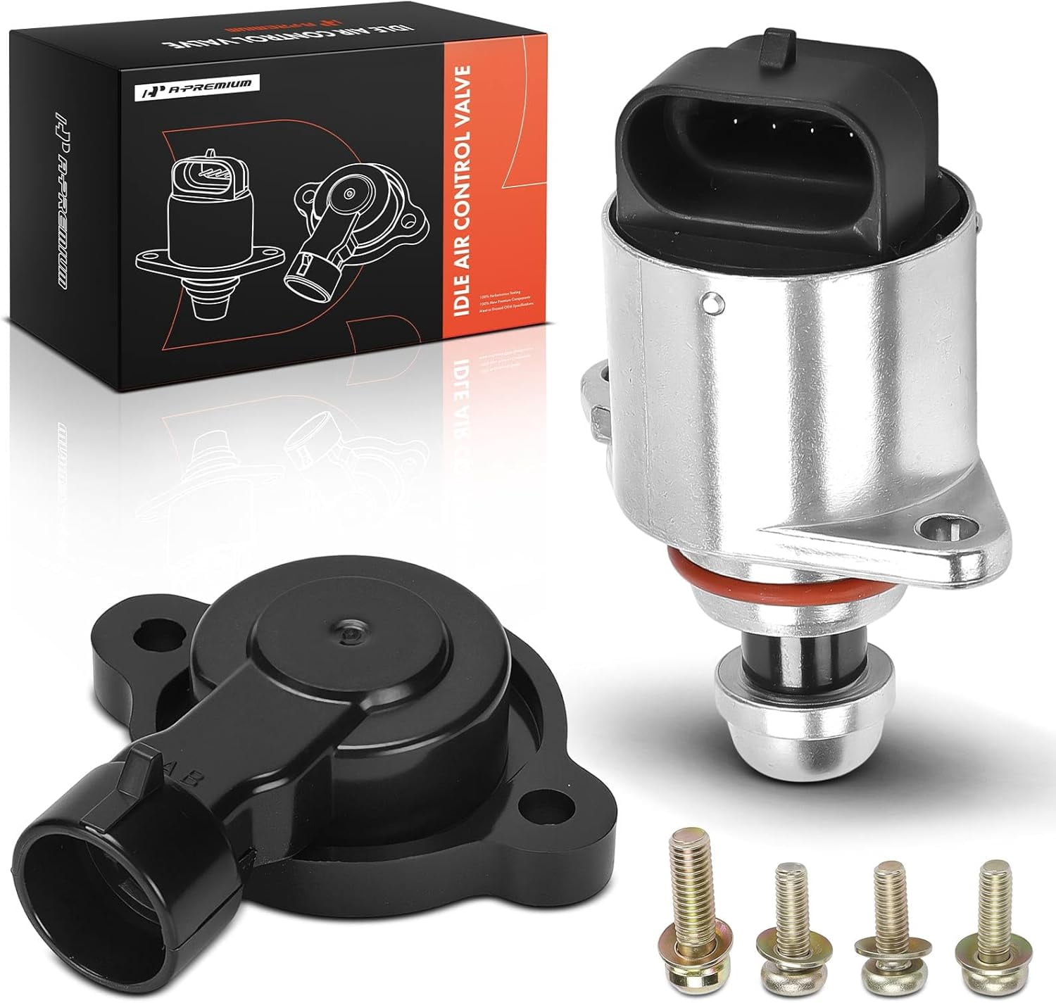 A-Premium Idle Air Control Valve IAC + Throttle Position Sensor TPS ...