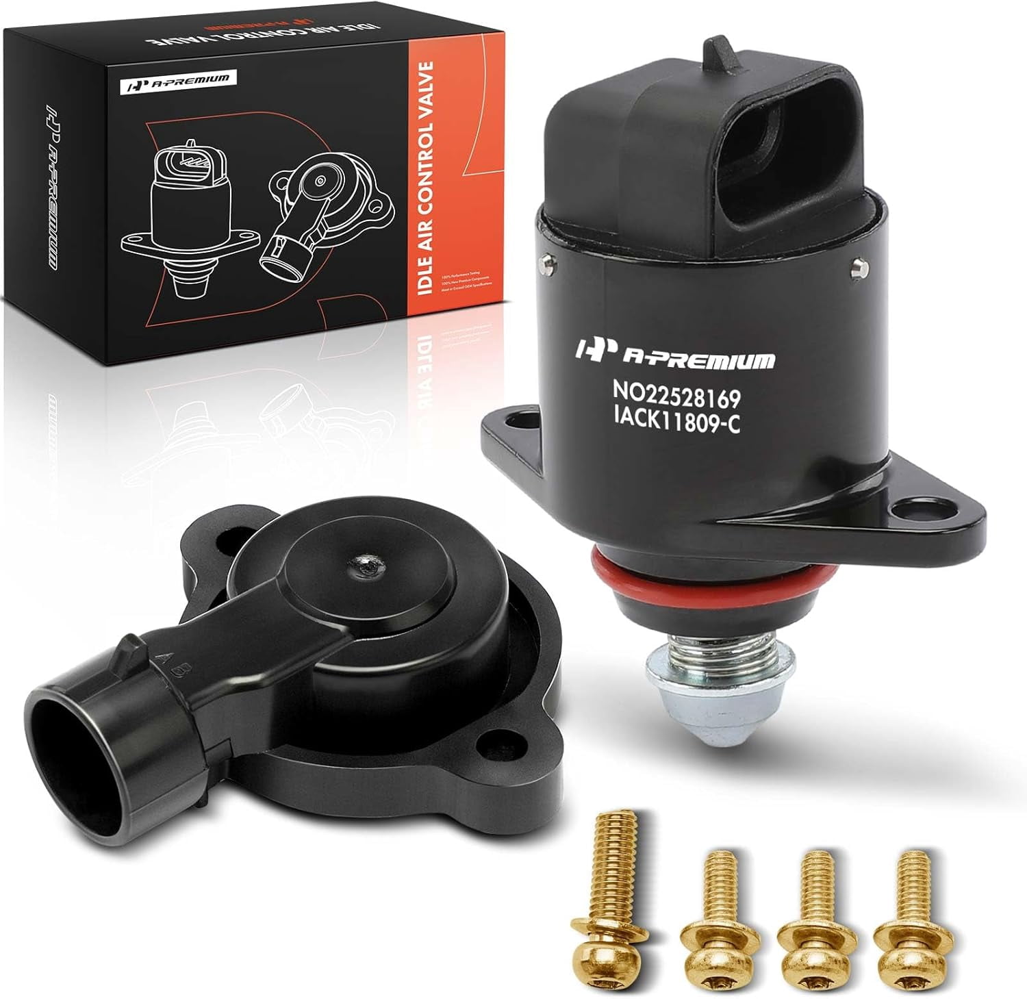 A-Premium Idle Air Control Valve IAC + Throttle Position Sensor TPS ...