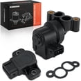 A-Premium Idle Air Control Valve IAC + Throttle Position Sensor TPS ...