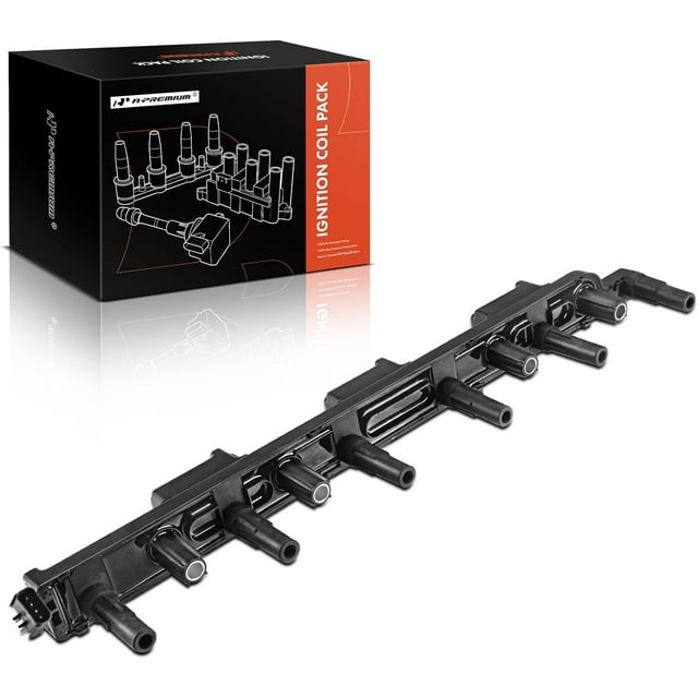 A-Premium Ignition Coil Compatible with Jeep KJ Cherokee 2000-2001 TJ ...