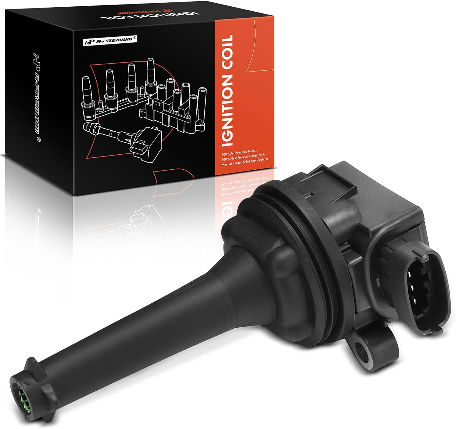 A-Premium Ignition Coil Pack Compatible with Volvo C70 S60 S70 S80 V70 ...