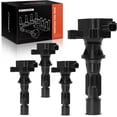 A-Premium Ignition Coil Pack Compatible with Ford Fusion Mercury Milan ...
