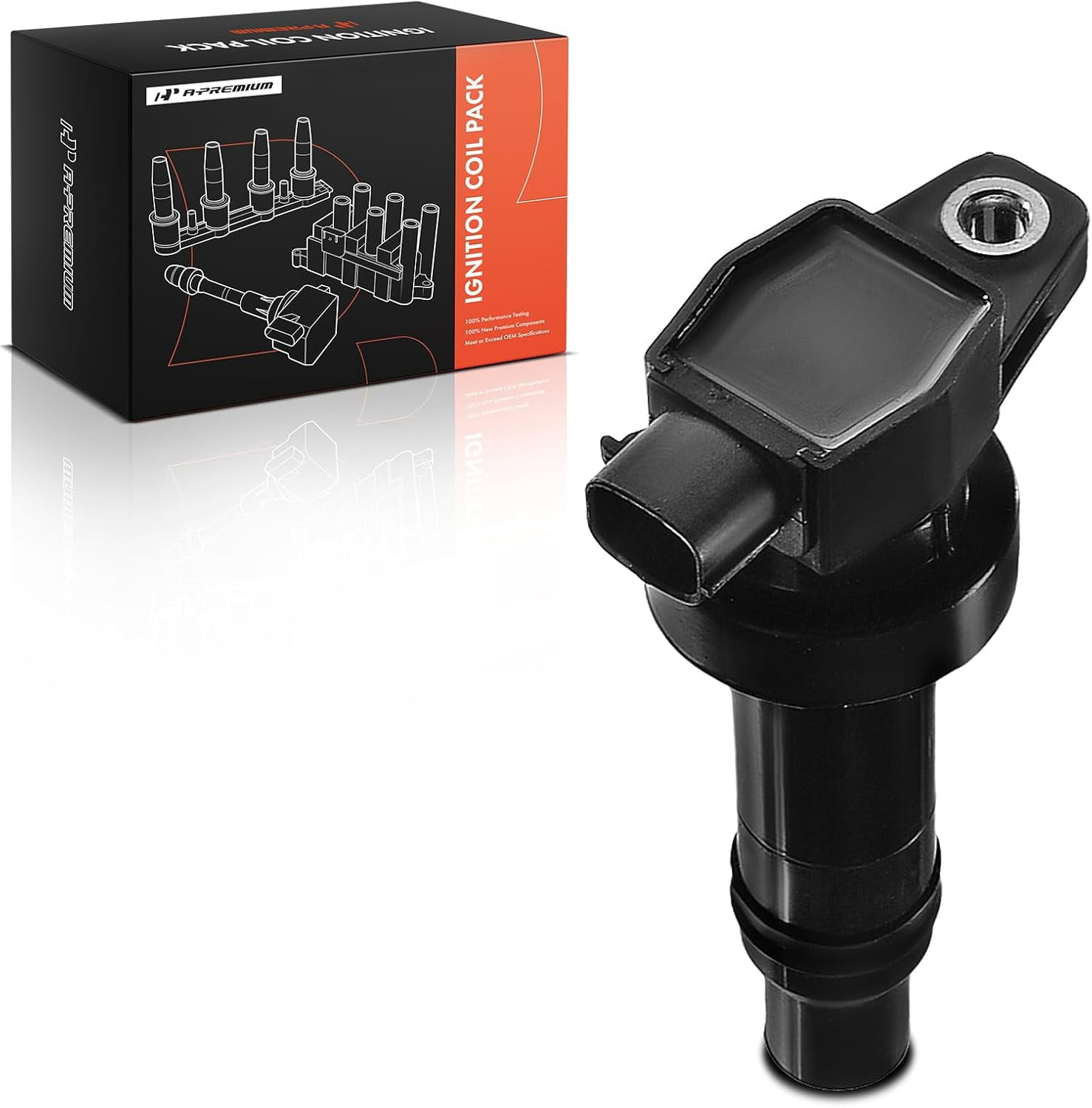 A-Premium Ignition Coil Pack Compatible with Hyundai Accent 2012-2020 ...