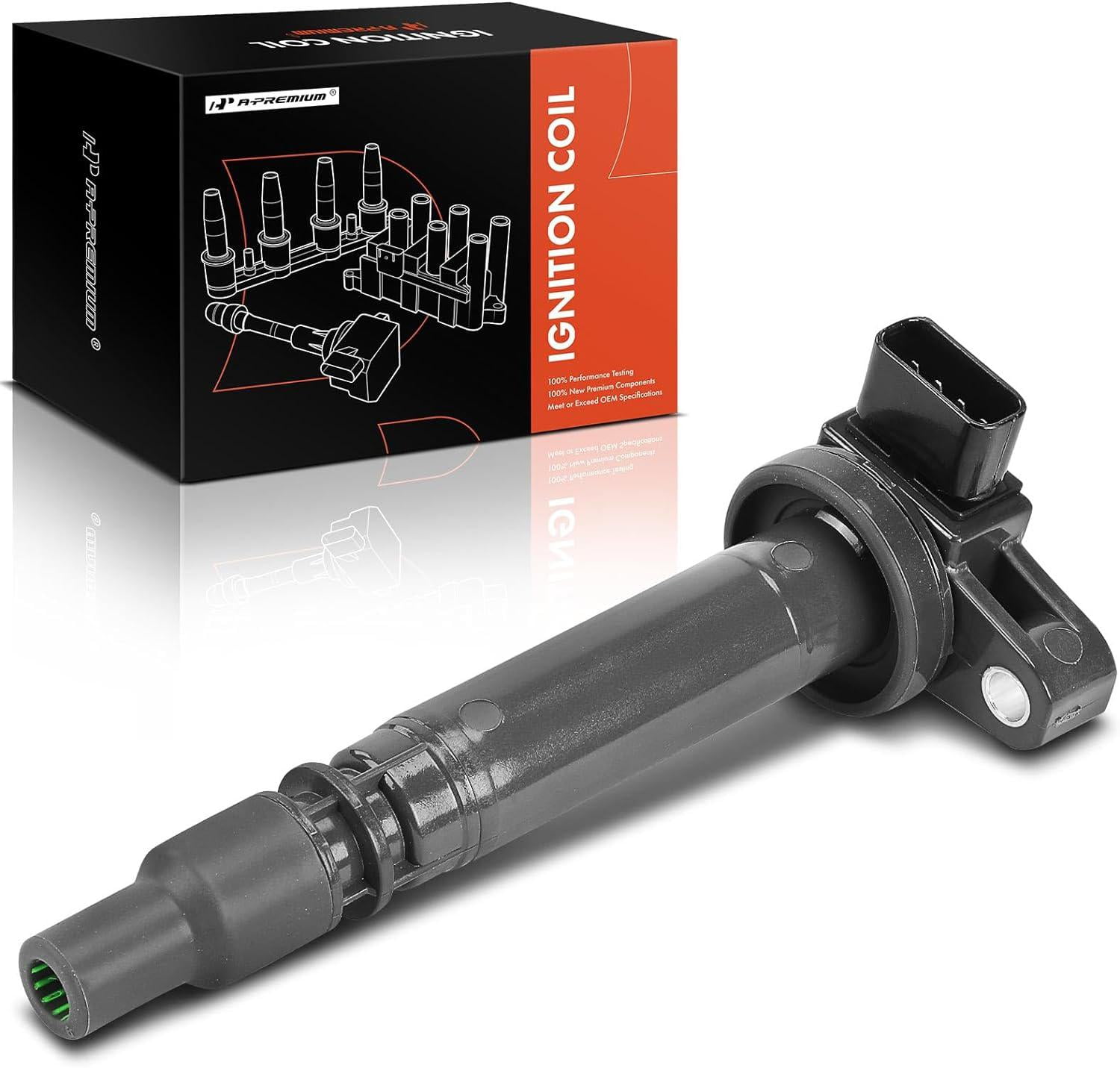 A-Premium Ignition Coil Pack Replacement for Toyota Tacoma 2000-2004 ...