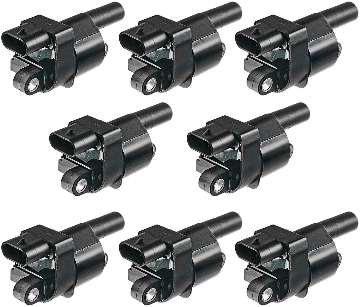 A-Premium Ignition Coils Pack Replacement for Chevrolet Corvette Avalanche Silverado 1500 2500 ...