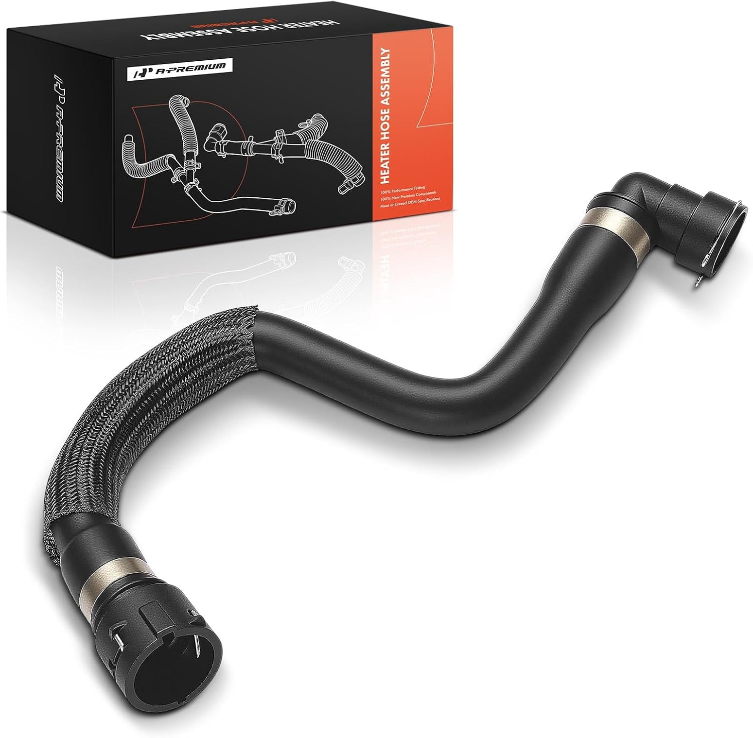 A-Premium Inlet HVAC Heater Hose Pipe Line Assembly Compatible with ...