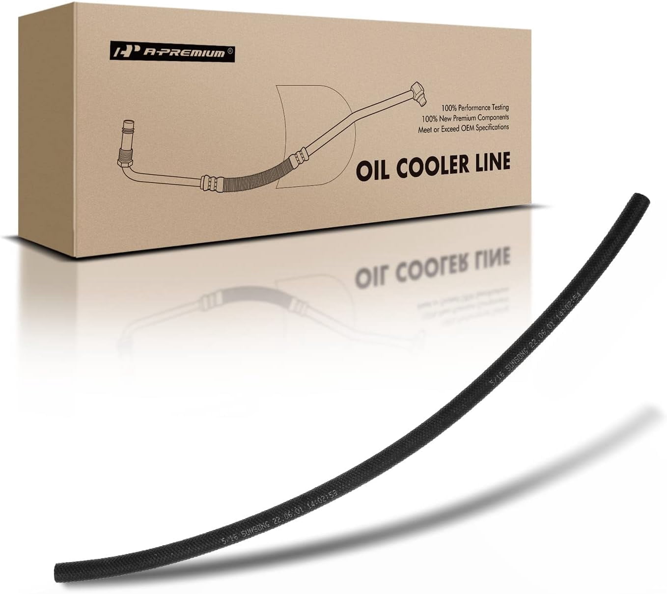 A-Premium Inlet and Outlet Automatic Transmission Oil Cooler Line Hose ...