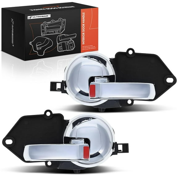 A-Premium Inside Interior Door Handles Compatible with Fiat 500 2012 ...