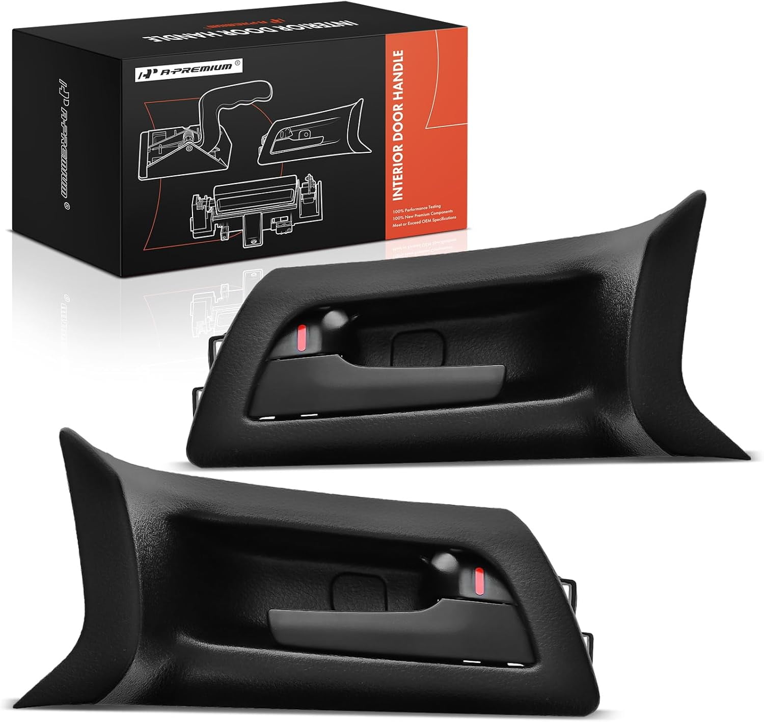 A-Premium Inside Interior Door Handles Compatible with Pontiac G8 2008 ...
