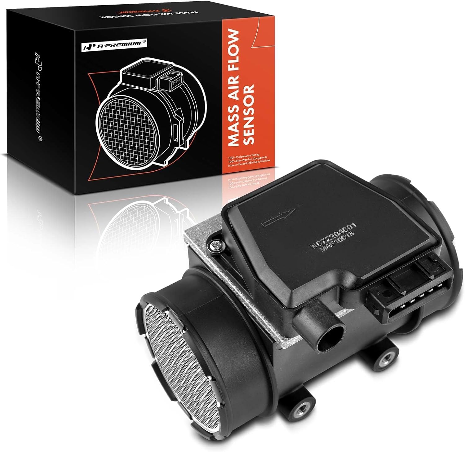 A-Premium Mass Air Flow Sensor Meter Assembly [fits 5 Pins, 4Cyl 2.6L 2 ...