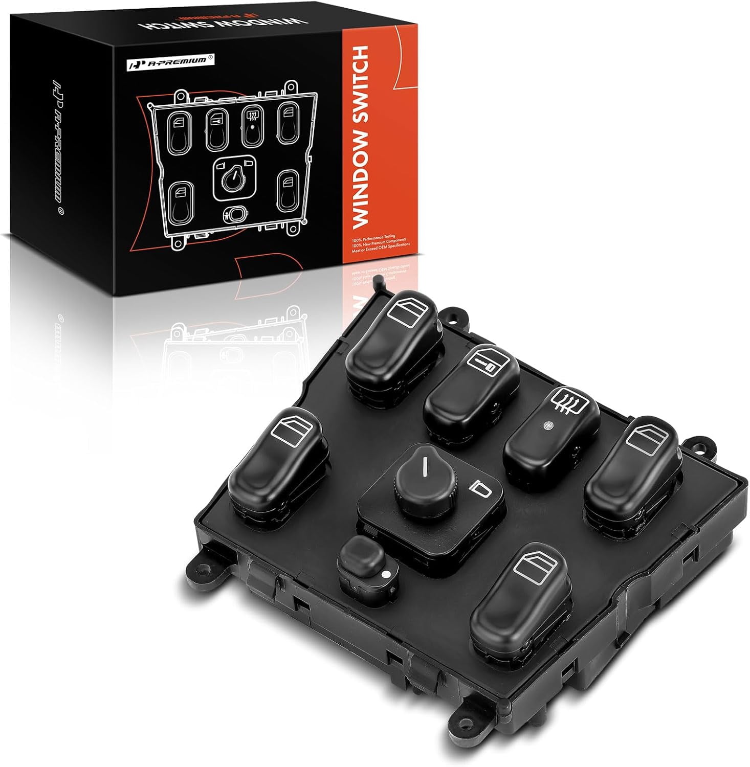 A-Premium Master Electric Power Window Switch Replacement for Mercedes ...
