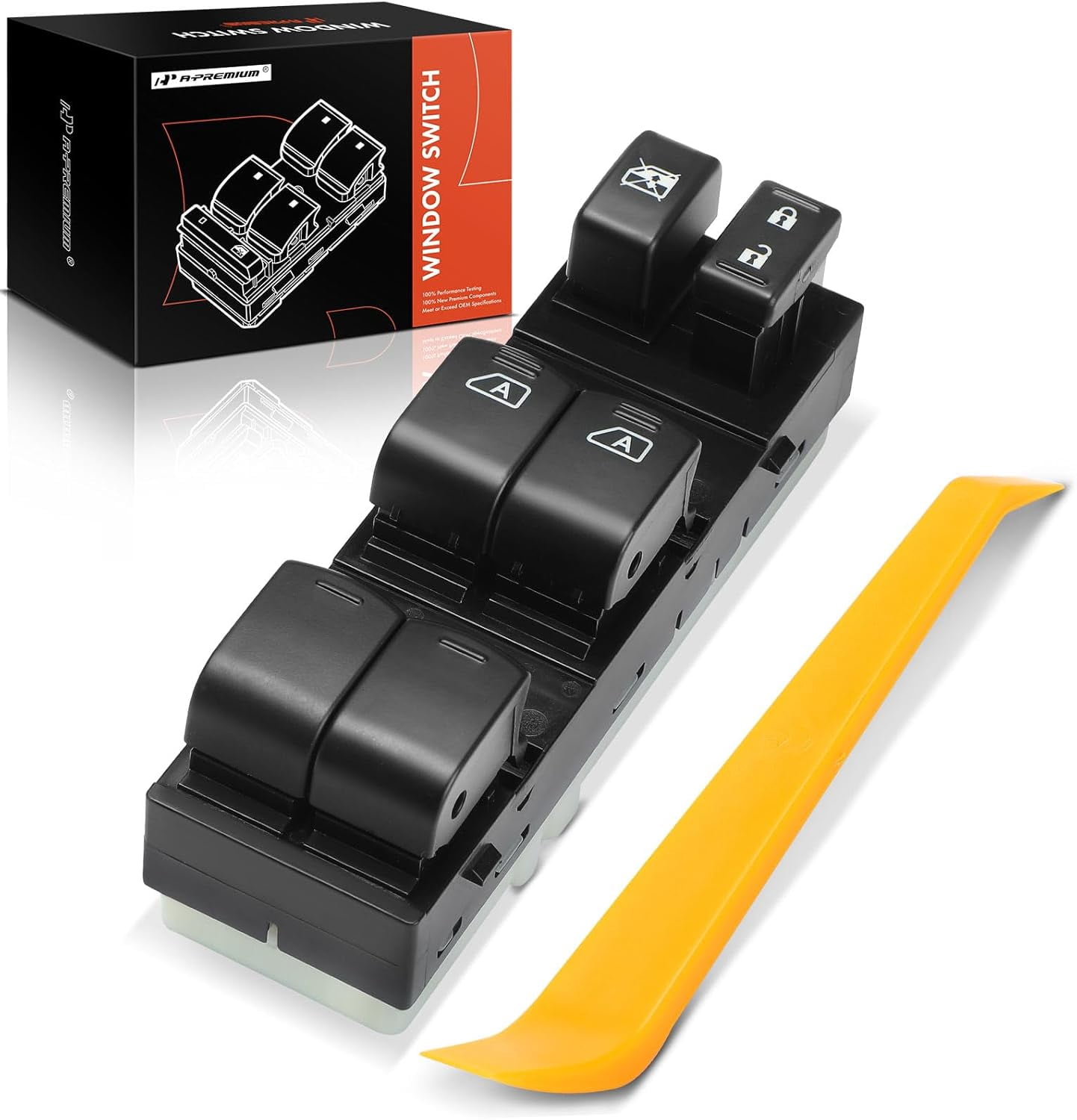 A-Premium Master Power Window Switch Compatible with Nissan - 2009-2014 ...