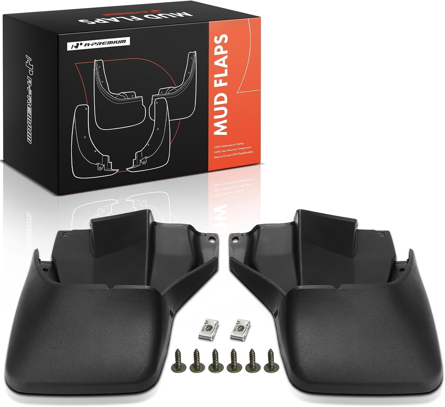 A-Premium Mud Flaps Compatible with Honda CR-V 1997-2001, No Drilling ...