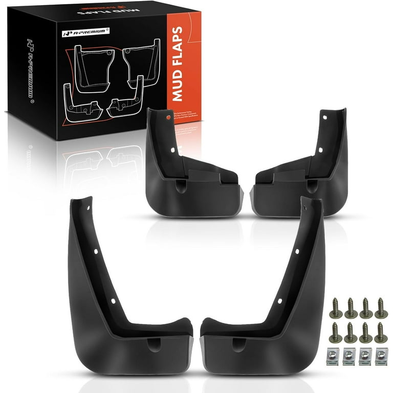 A Premium Mud Flaps Splash Guards Compatible with Nissan Murano 2015 2020 Front and Rear 4 PC