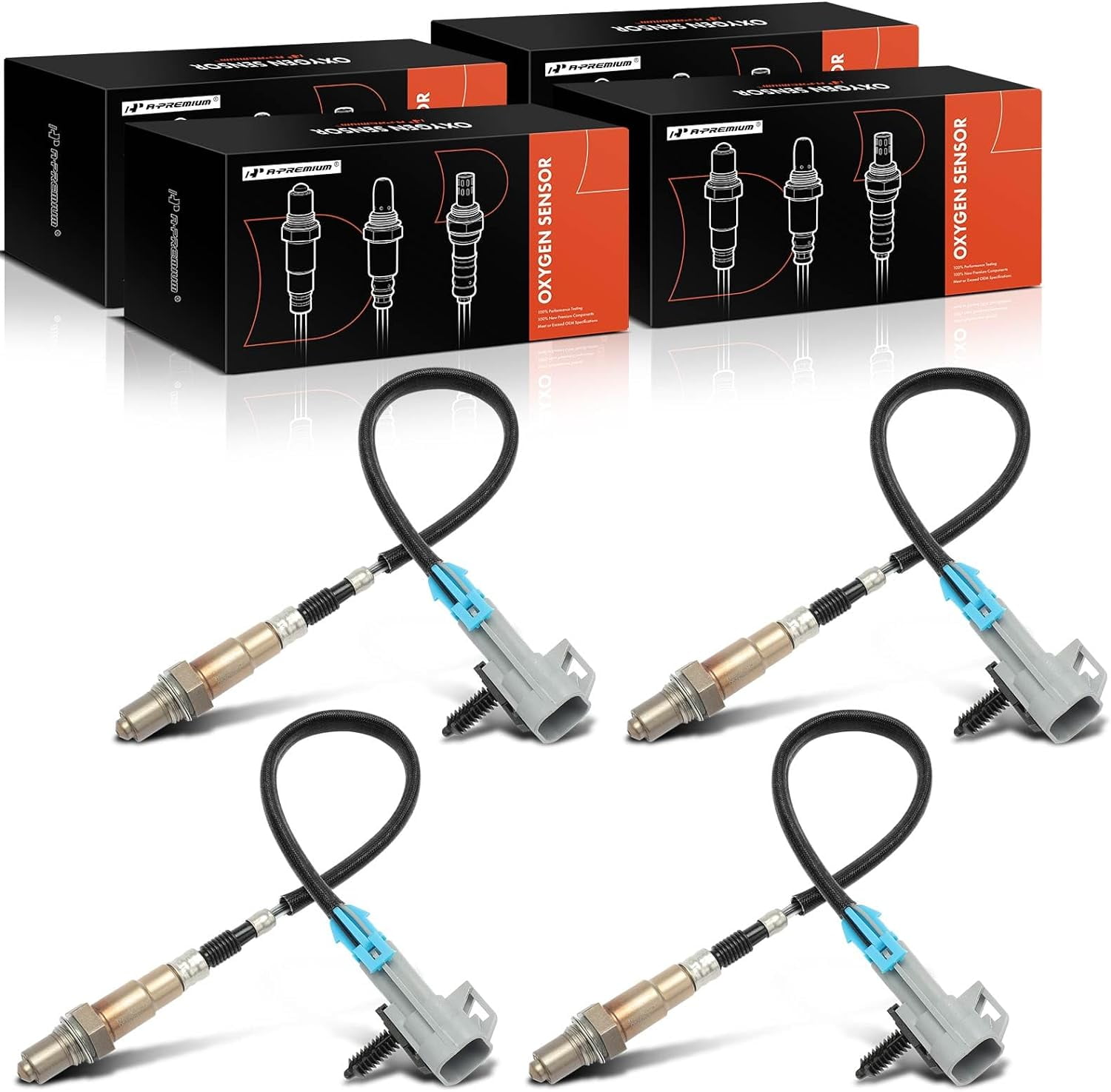 A-Premium O2 Oxygen Sensor Replacement, Fits Chevrolet Silverado, Tahoe ...