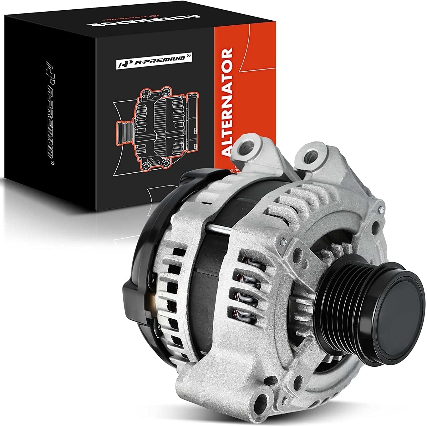 A-Premium Alternator for Chrysler, Dodge, Ram, VW, V6 3.6L, 12V 160 Amp ...
