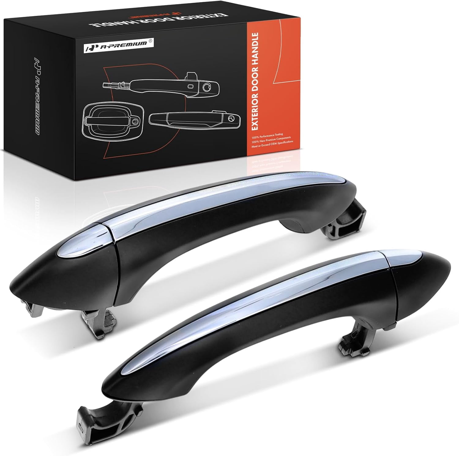 A-Premium Outside Exterior Door Handles Compatible with Chevrolet Cruze ...
