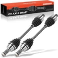 A-Premium Pair (2) Rear CV Axle Shaft Assembly Compatible with Polaris ...