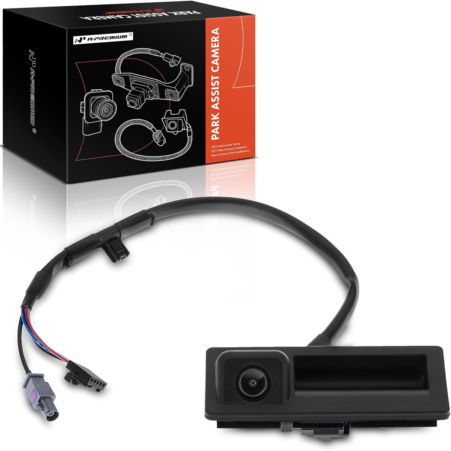 A-Premium Park Assist Camera Rear View Backup Reverse Camera Compatible ...