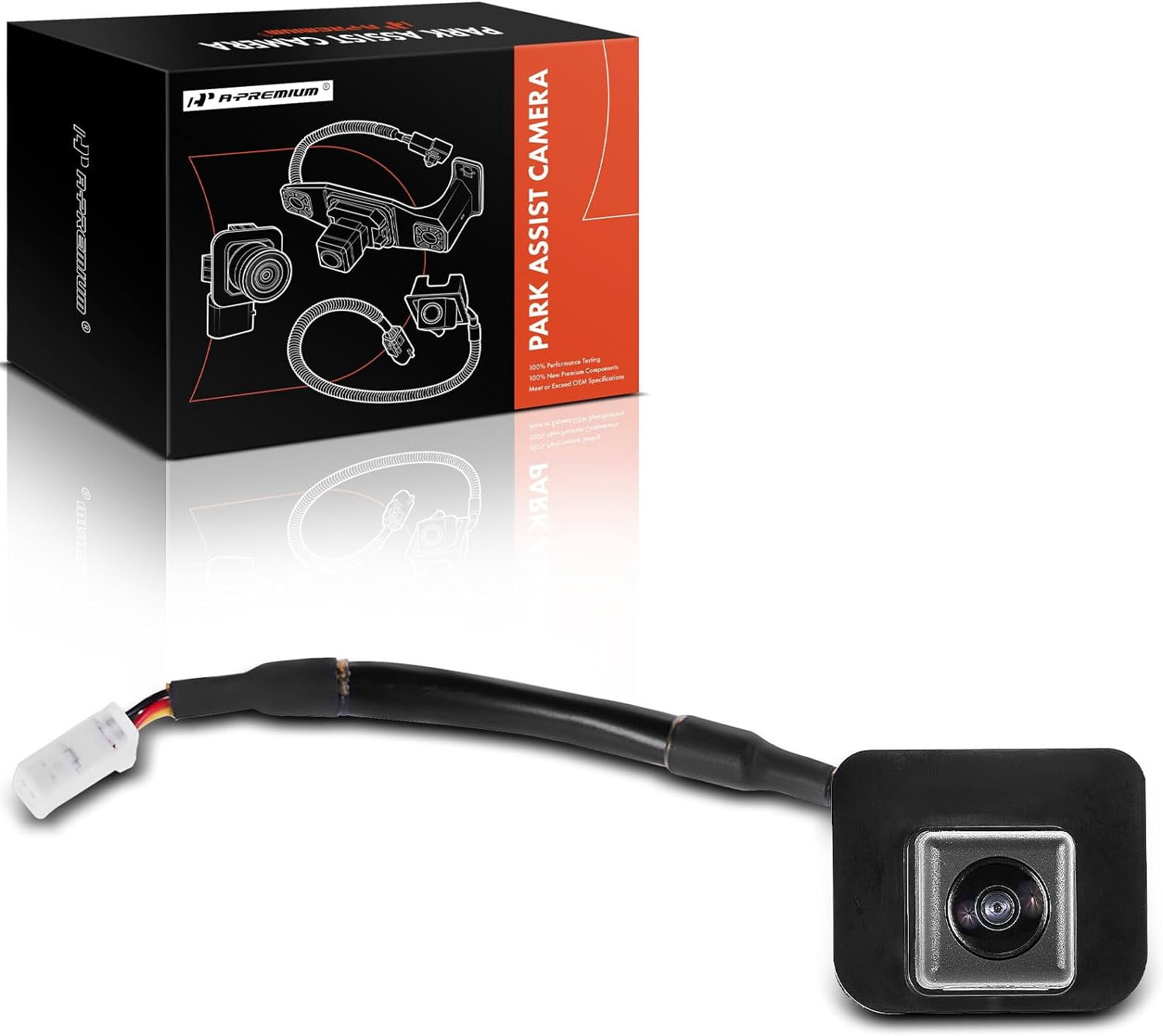 A-Premium Park Assist Camera Rear View Backup Reverse Camera Compatible ...