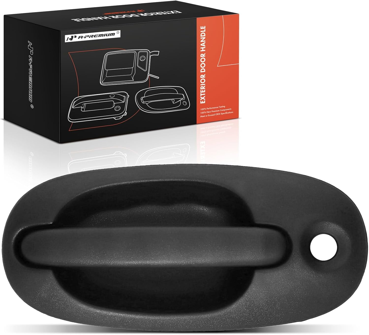 A-Premium Passenger Side Exterior Sliding Door Handle with Keyhole ...
