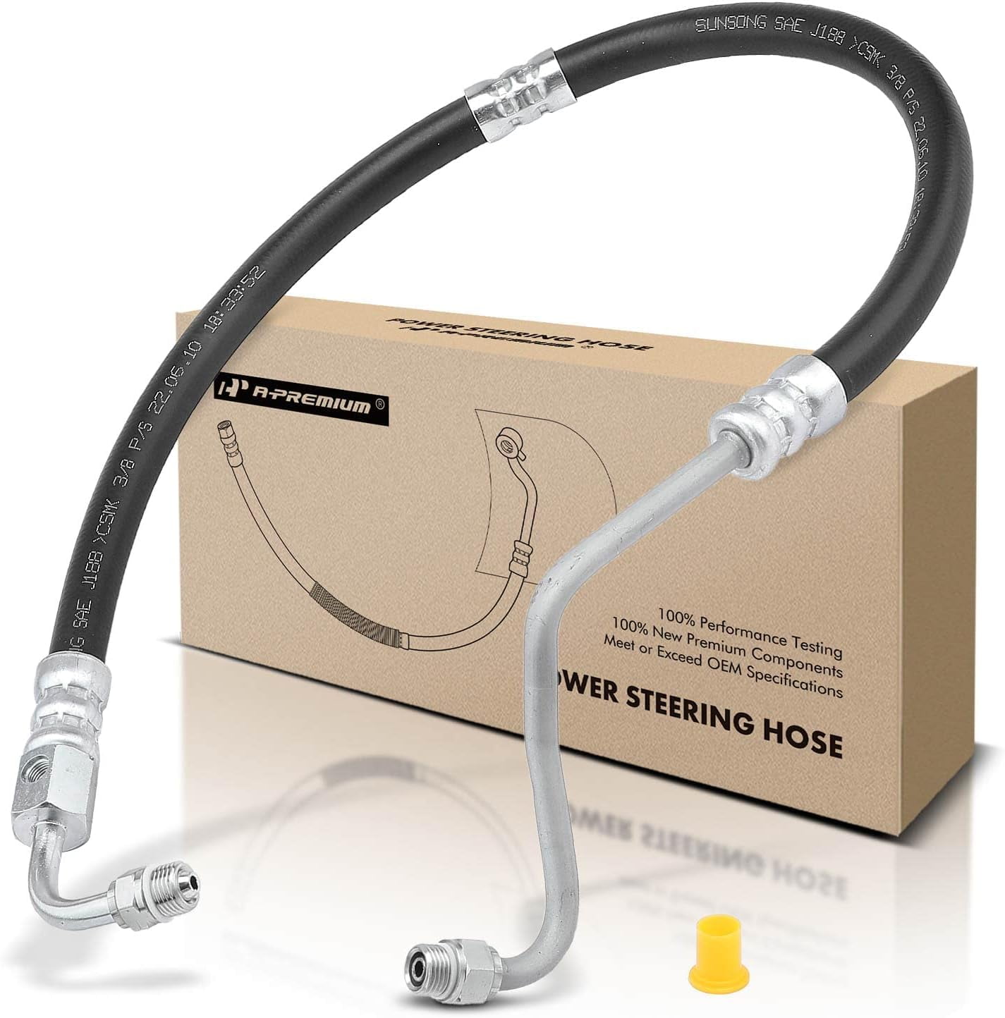 A-Premium Power Steering Hose Pressure Hose Line Assembly Compatible ...
