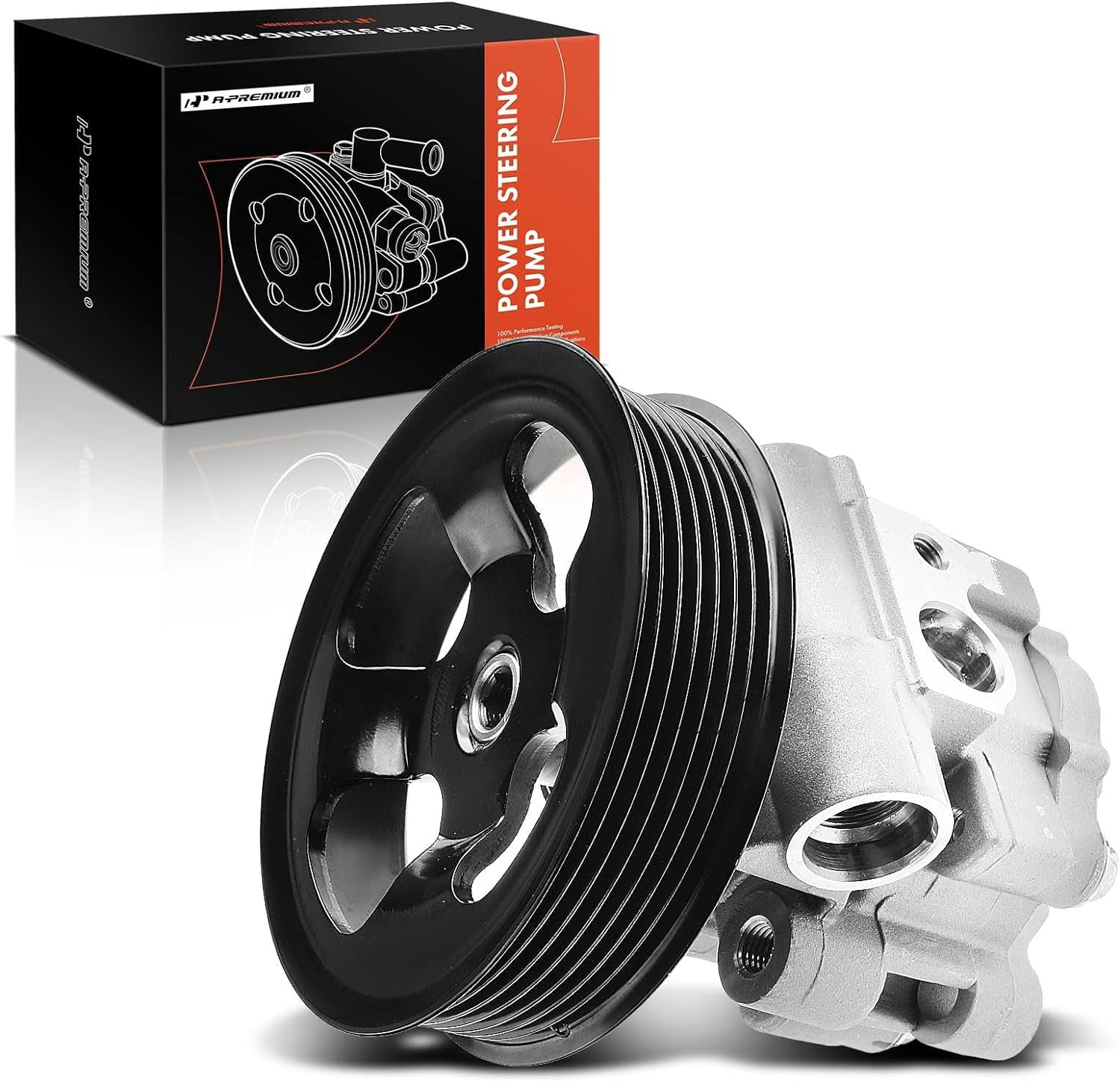 A-Premium Power Steering Pump, with Pulley, Compatible with Toyota ...