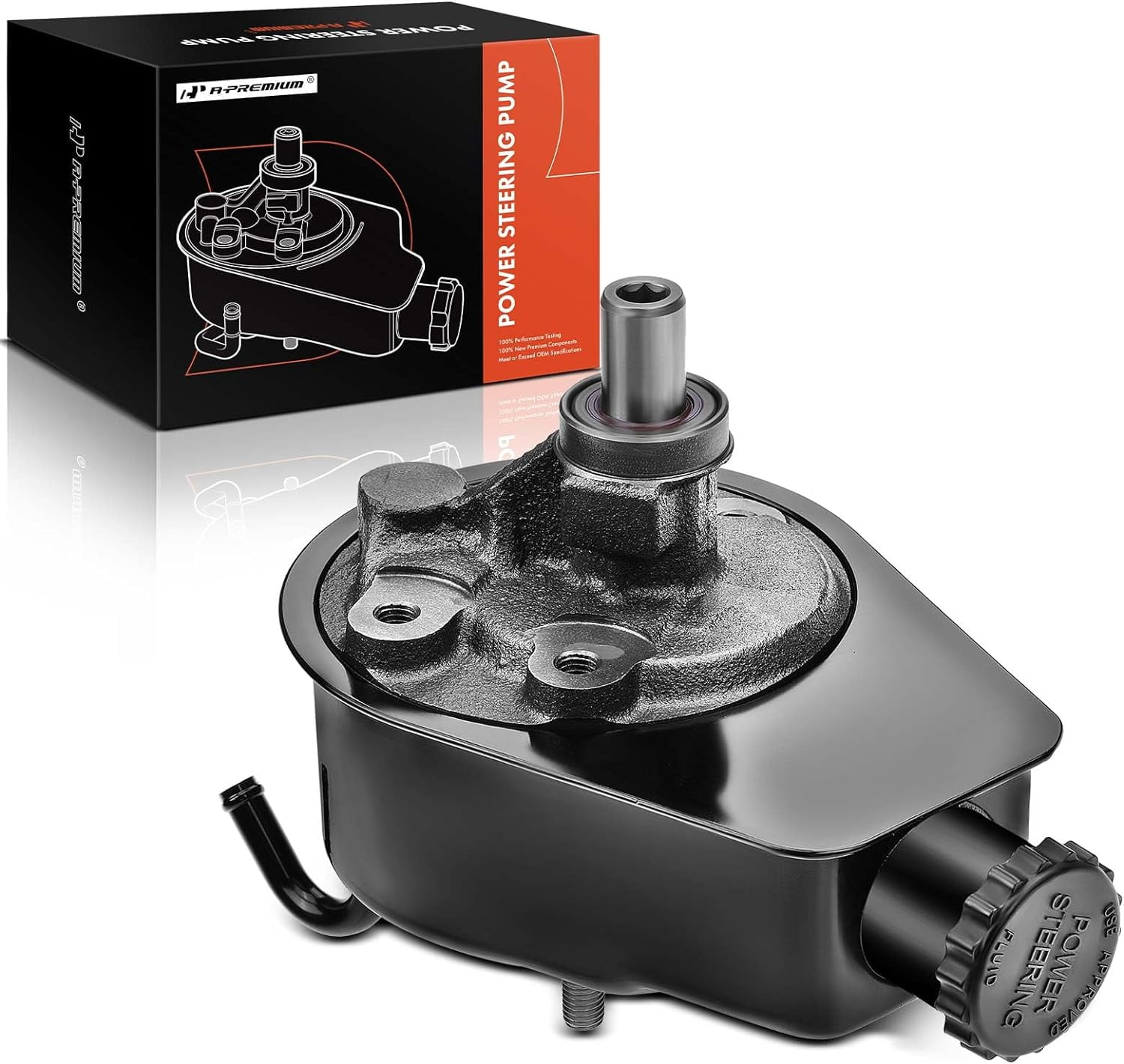 A-Premium Power Steering Pump, with Reservoir, Compatible with ...