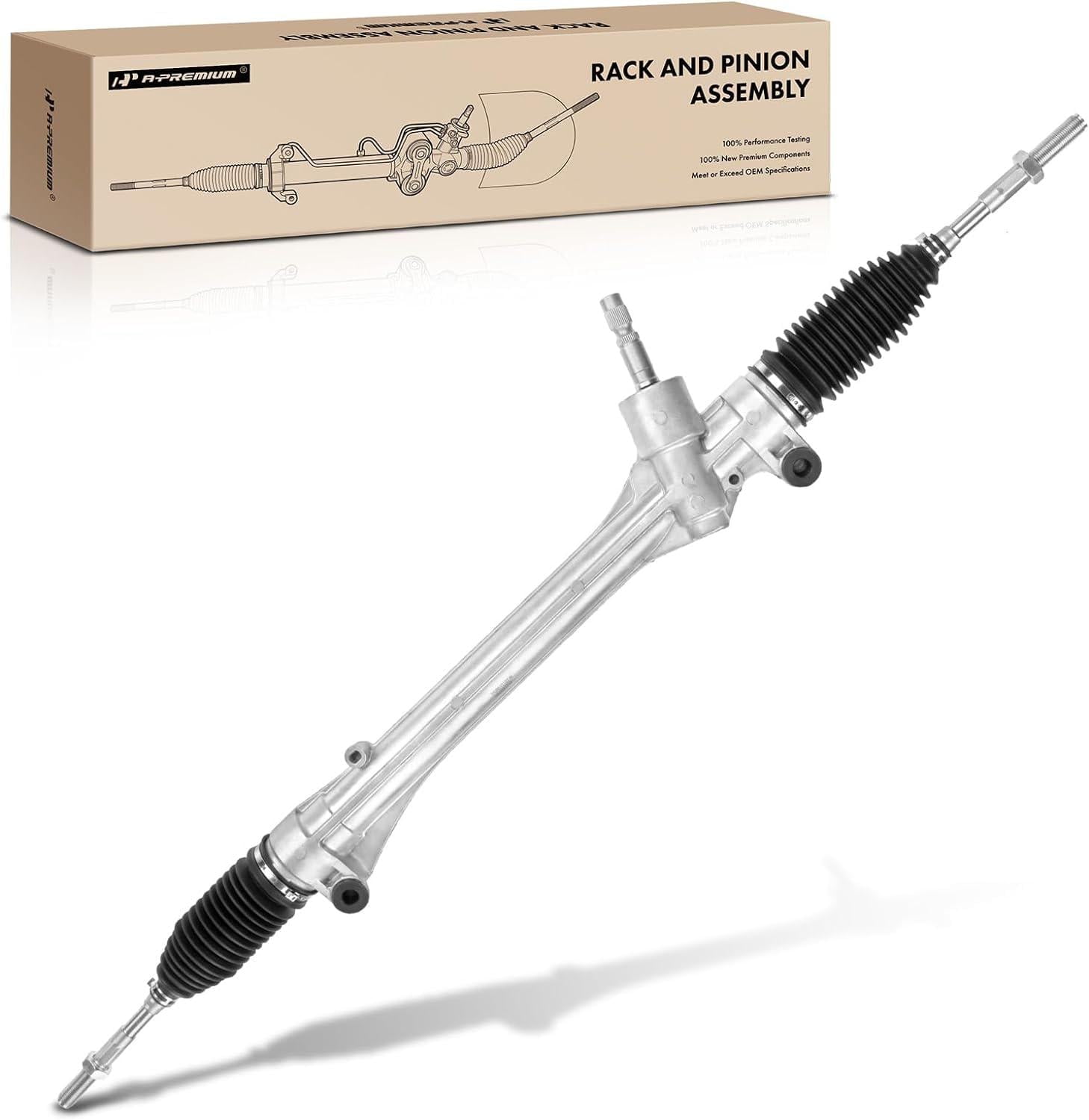 A-Premium Power Steering Rack and Pinion with Boots Compatible with ...