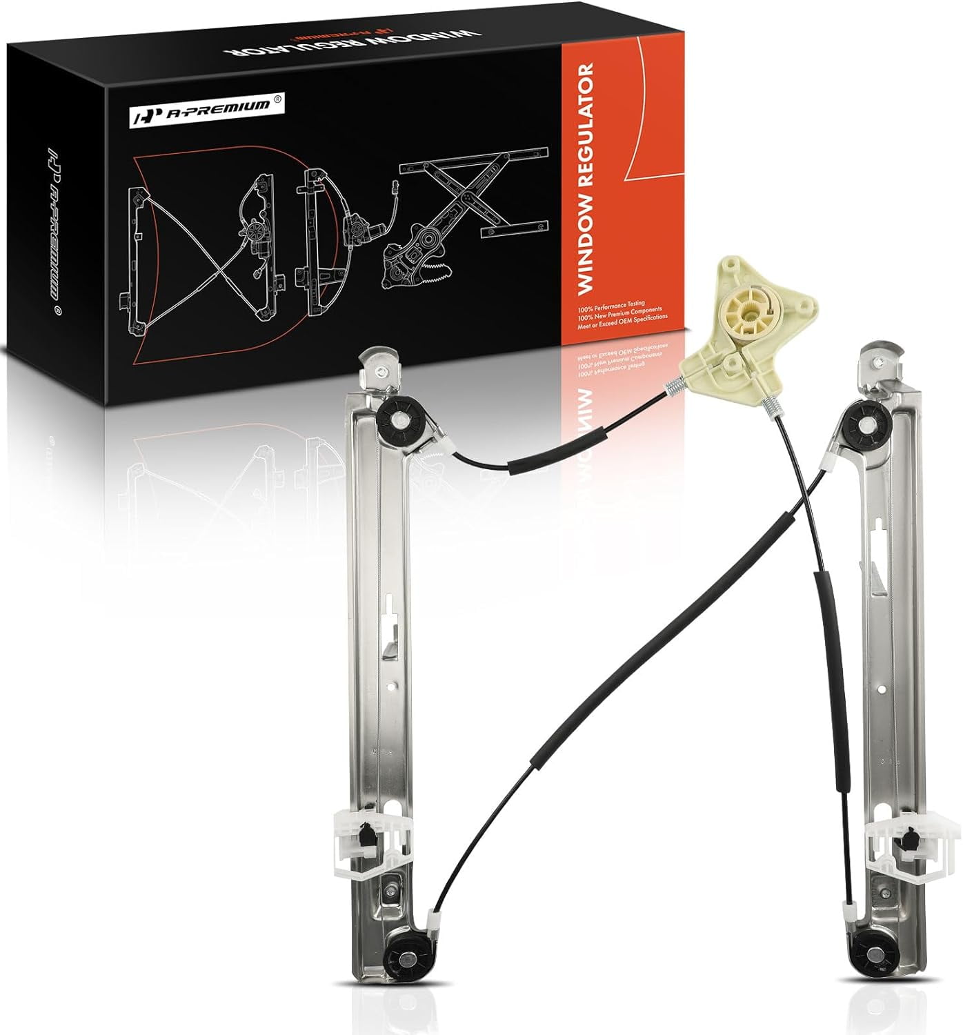 A-Premium Power Window Regulator Compatible with Jeep Patriot 2007-2017 ...