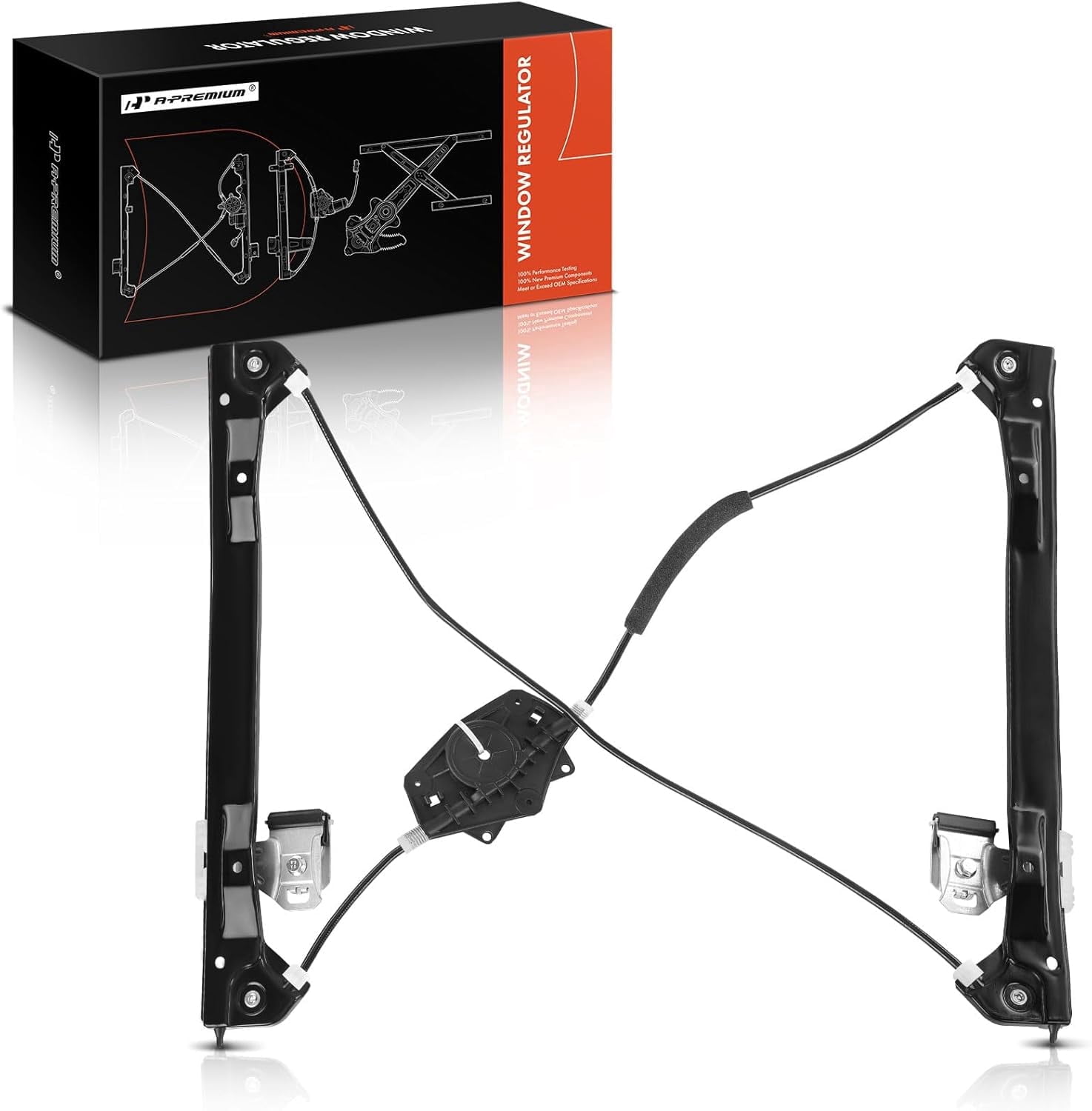A-Premium Power Window Regulator Without Motor Compatible with Ford ...