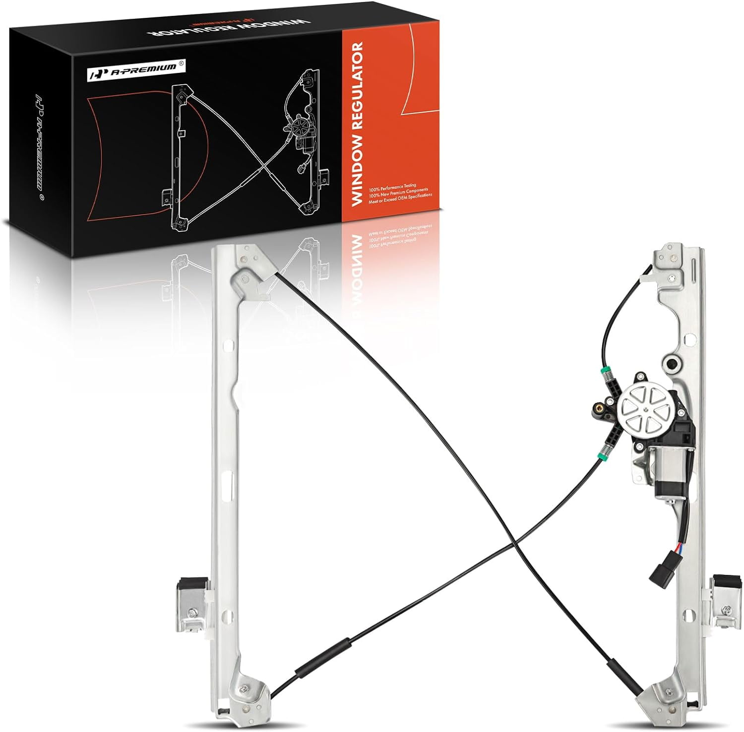 A-Premium Power Window Regulator with Motor Replacement for Chevrolet ...