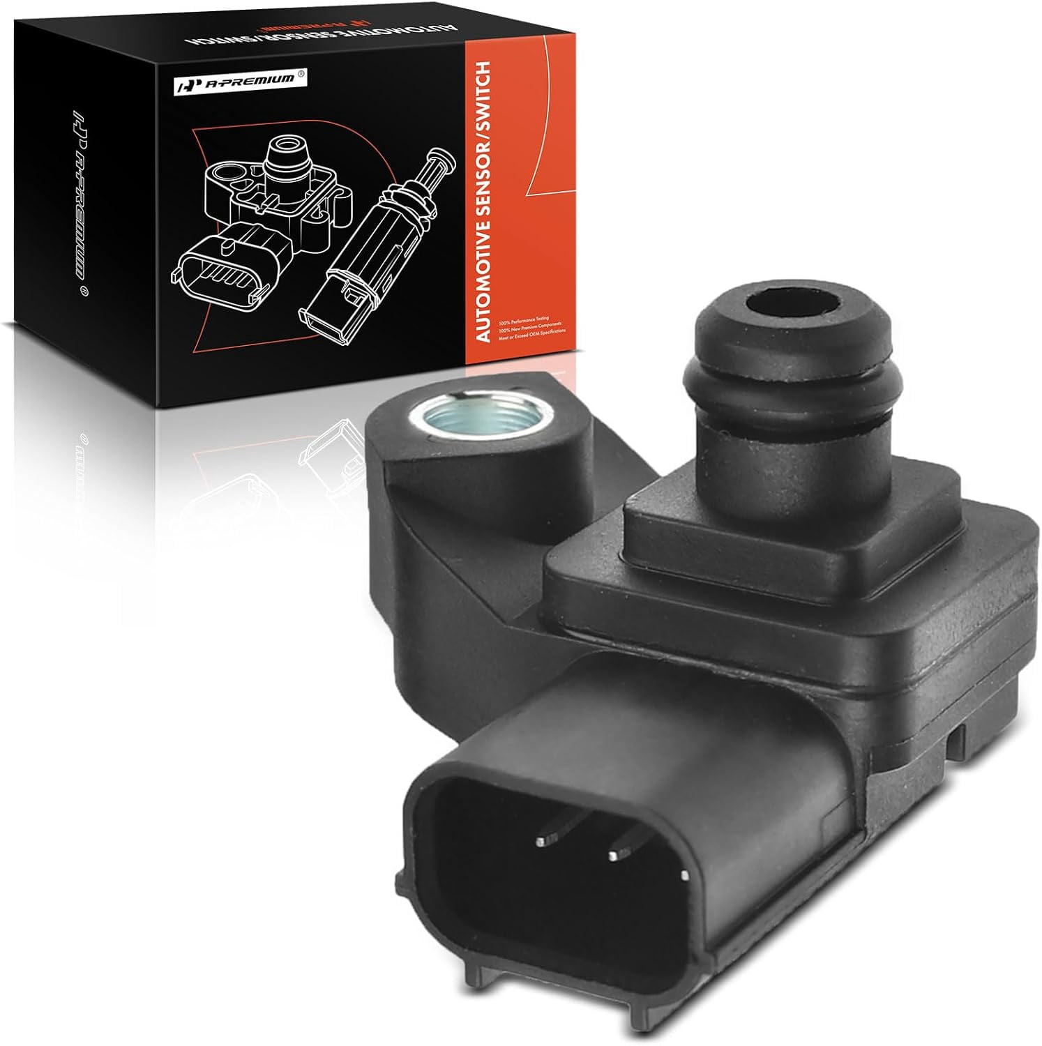 A-Premium Pressure Map Sensor Manifold Compatible with Honda Civic 2012 ...