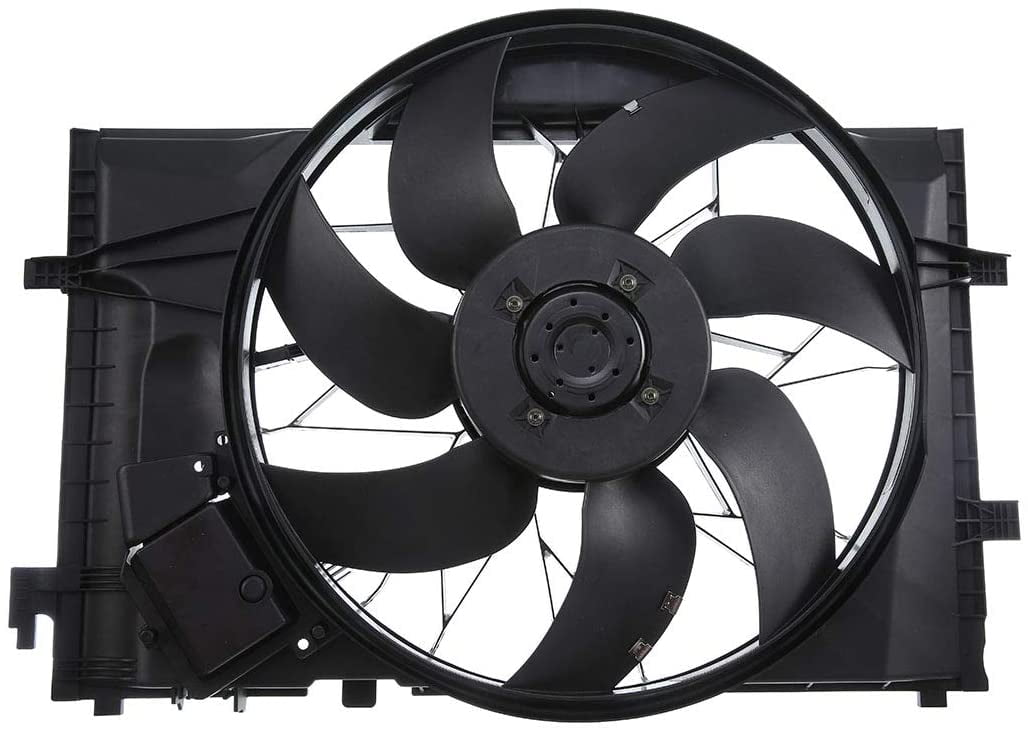 A-Premium Radiator Cooling Fan Assembly Replacement for Mercedes-Benz ...