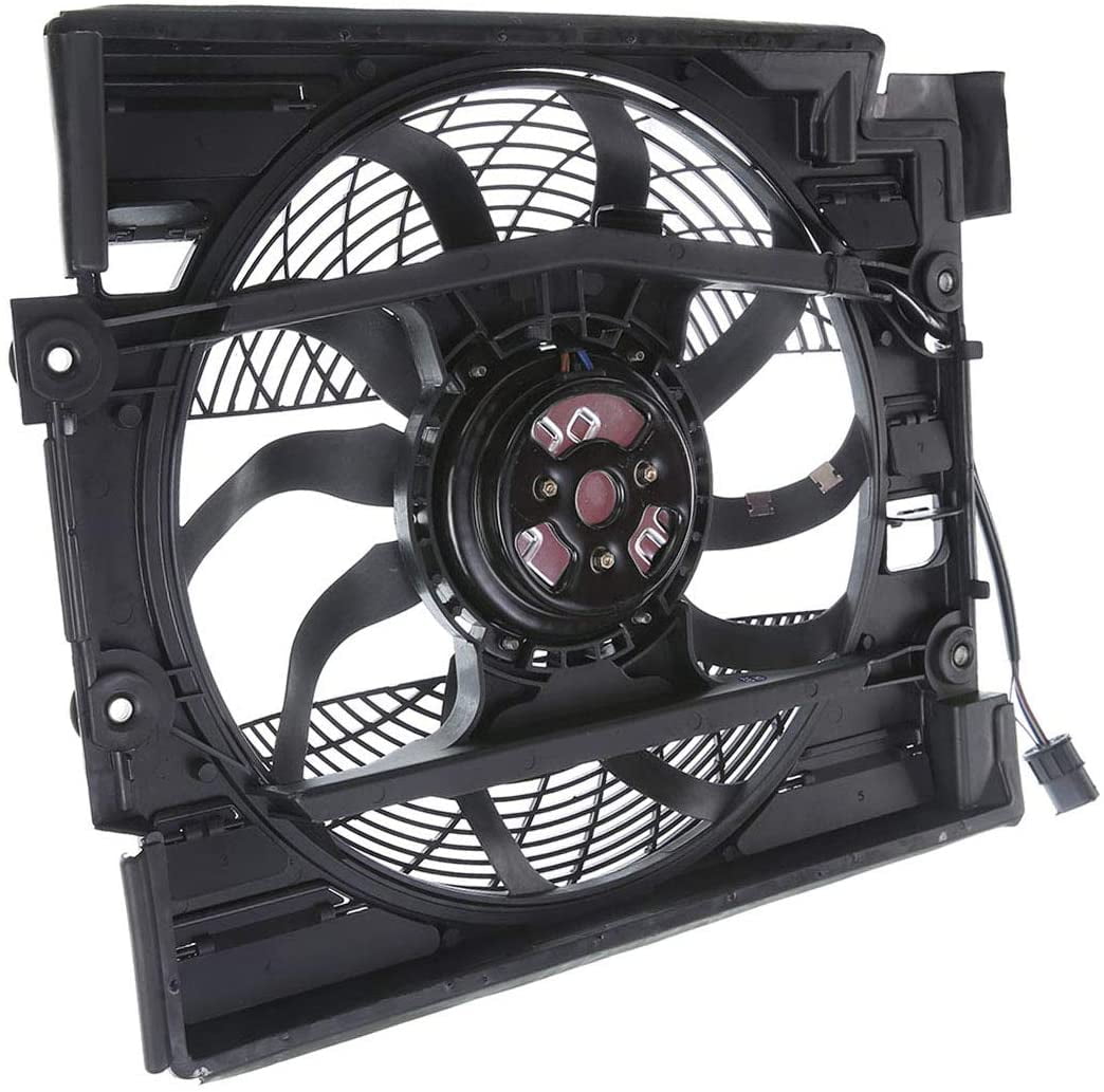 A-Premium Radiator Cooling Fan Assembly with Controller Replacement for ...