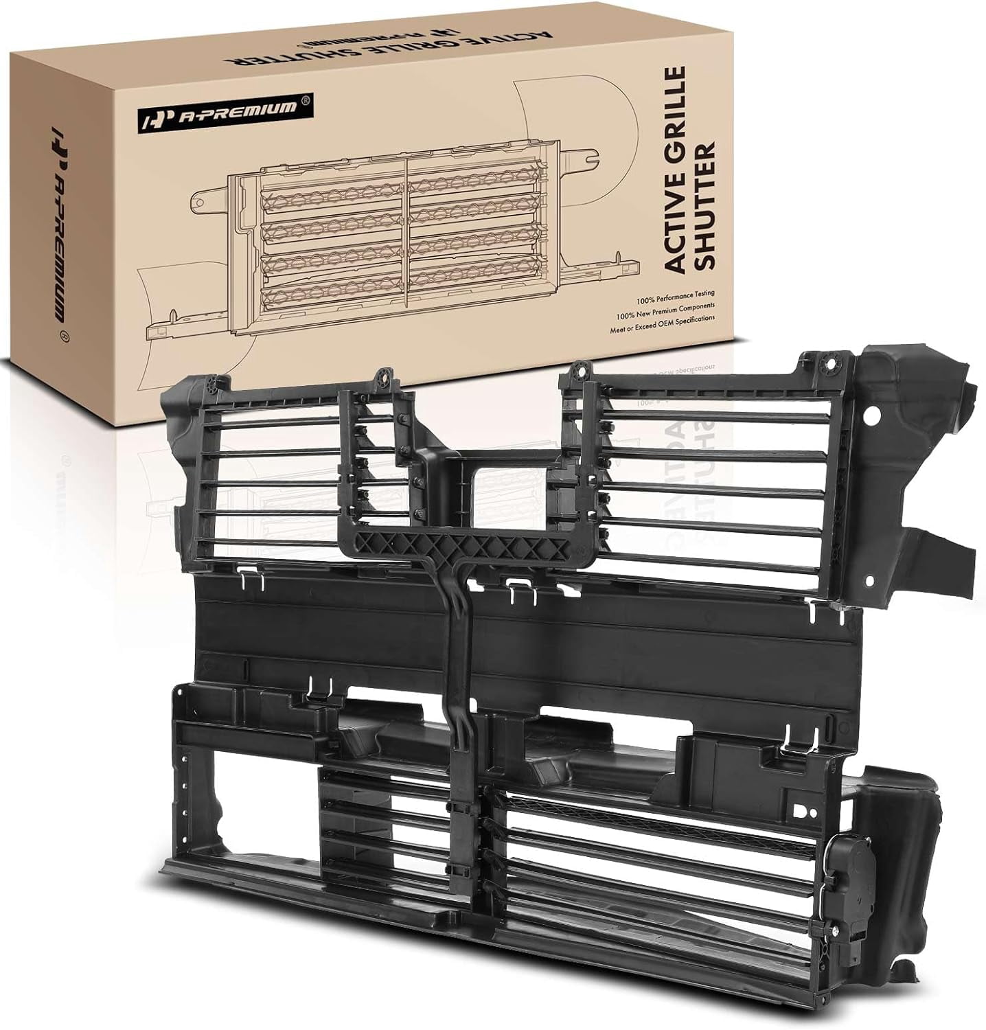 A-Premium Radiator Grille Air Shutter Actuator Compatible with Lincoln ...